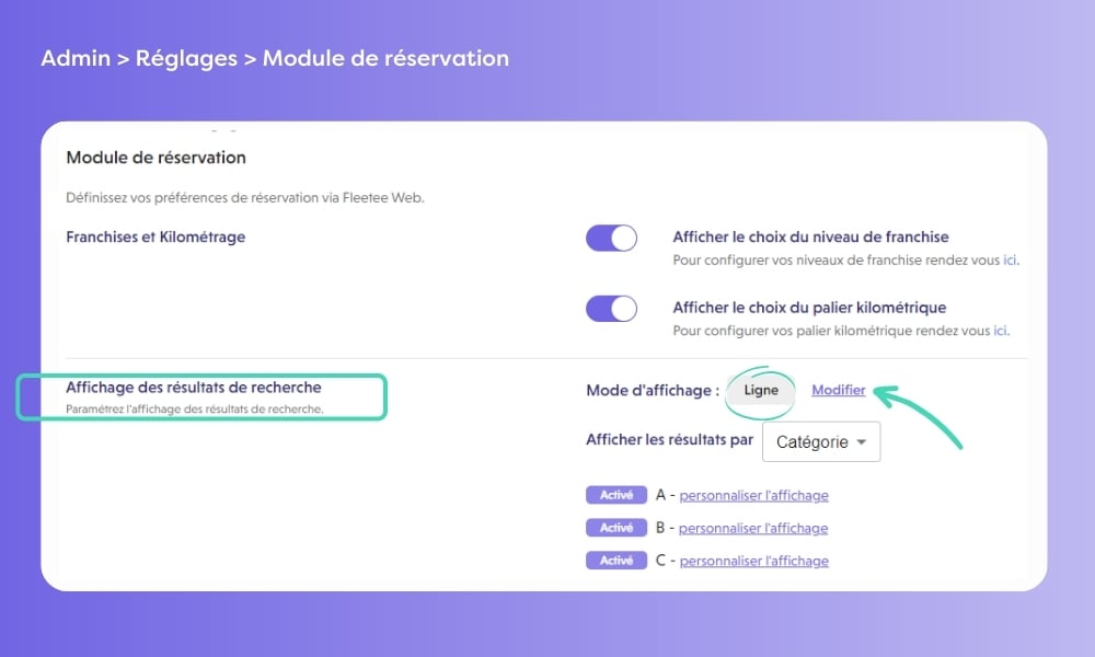 [Fleetee Web] Affichage des photos du module de réservation